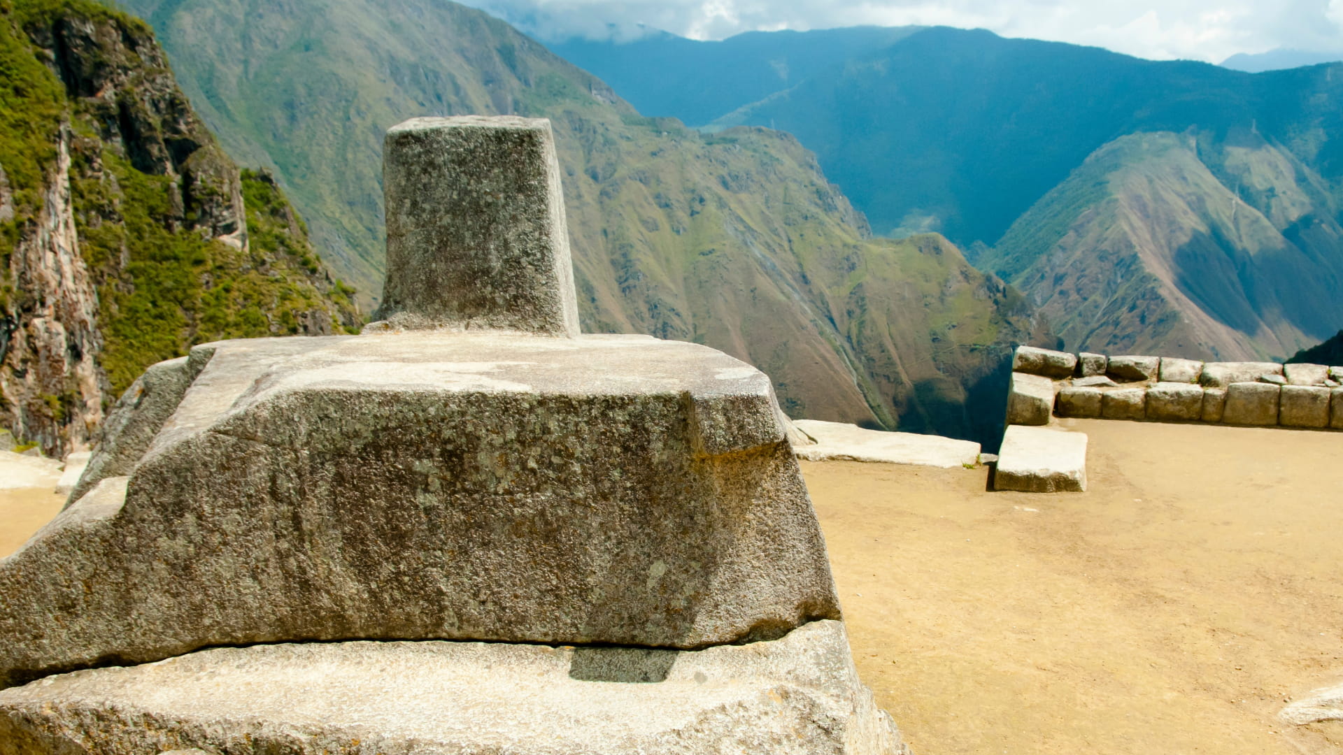 Intihuatana in Machu Picchu